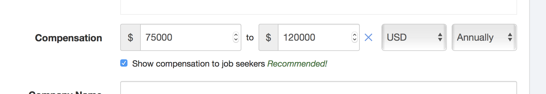 New Feature: Salary and Compensation Ranges – JobBoard.io